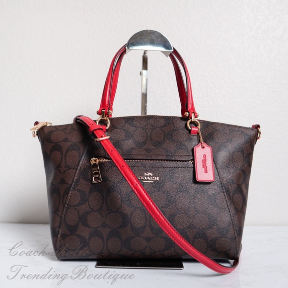 Coach | Bags | Nwt Coach Prairie Satchel In Signature Canvas | Poshmark
